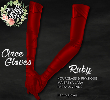 Second Life Marketplace - *LE* Circe Gloves Ruby